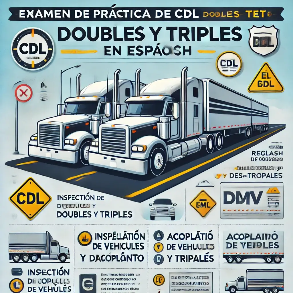 CDL Doubles and Triples Practice Test in Spanish 2025