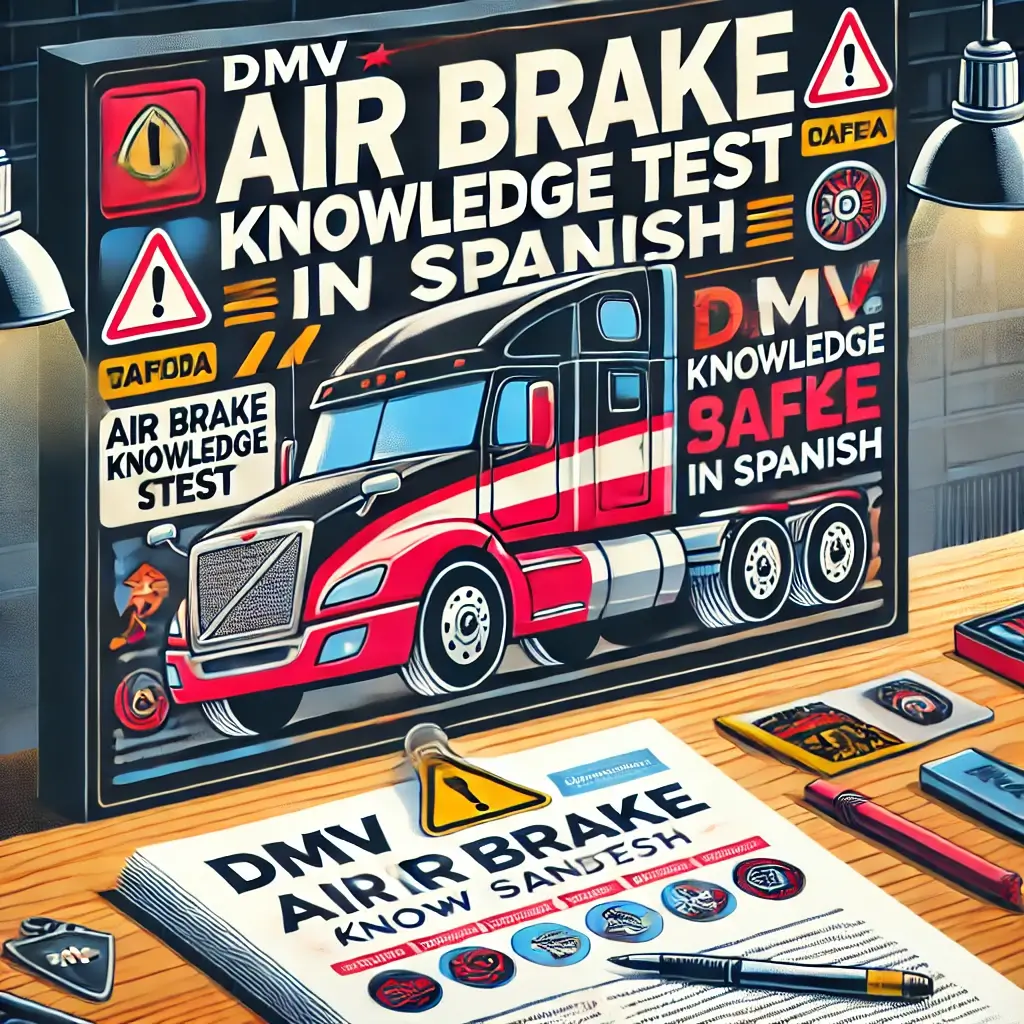 DMV Air Brake Knowledge Test in Spanish Questions Answers