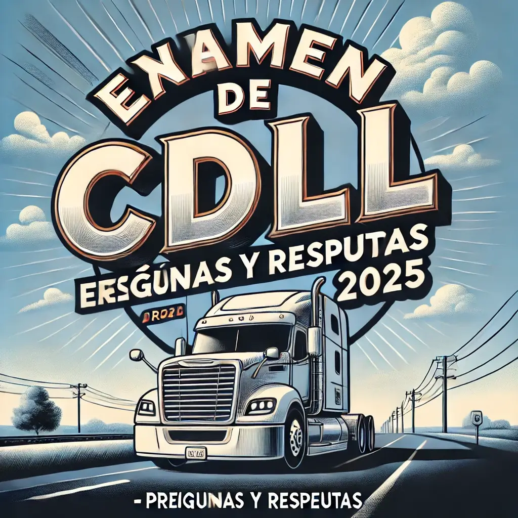 Examen de CDL en Español Gratis 2026 - Preguntas y Respuestas