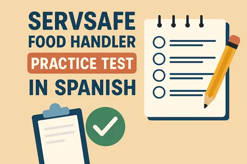 ServSafe Food Handler Practice Test in Spanish 2026